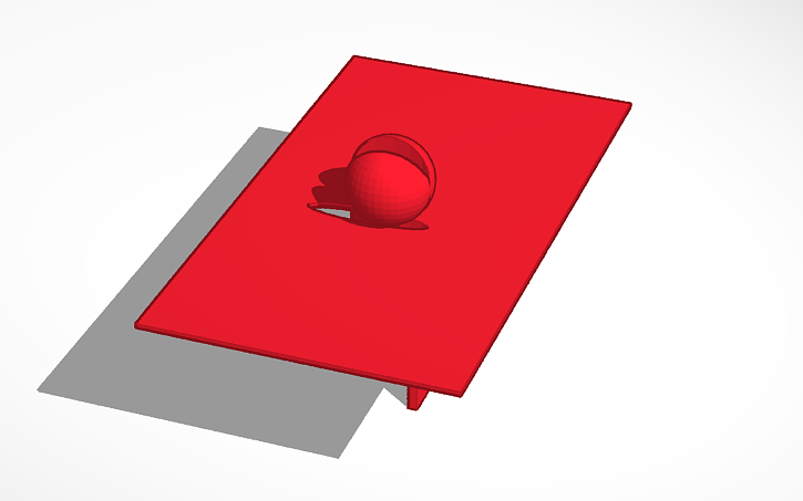 3D design stol - Tinkercad