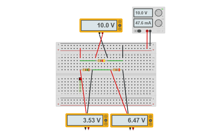 Circuit design Montaje Fig. 3 KC - Tinkercad