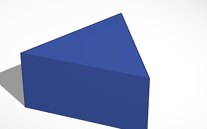 3d Design Triangular Tinkercad