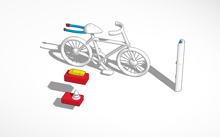 3D design Bicycle - Tinkercad