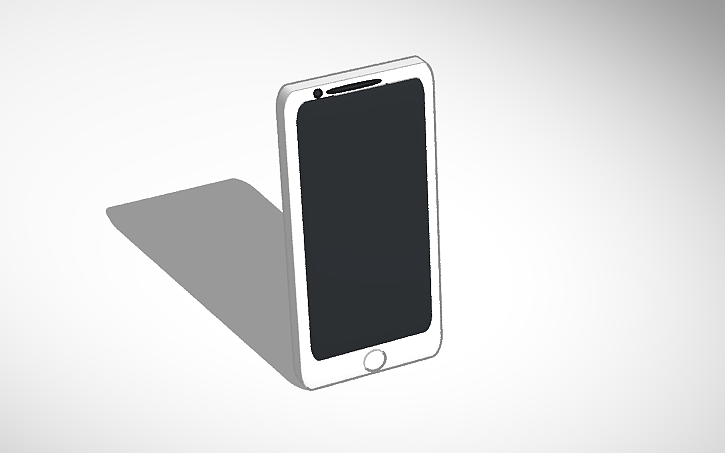 3D design phone - Tinkercad