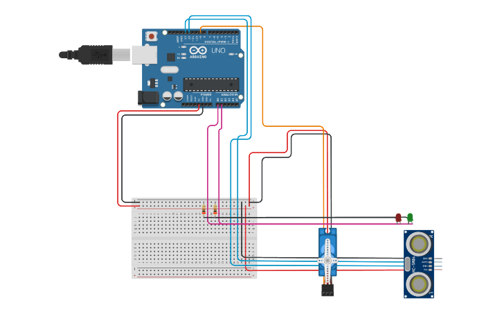 Circuit design ActividadBinas E2 - Tinkercad