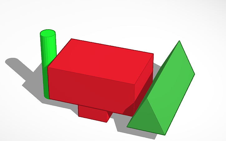 3D design Niffler house for math - Tinkercad