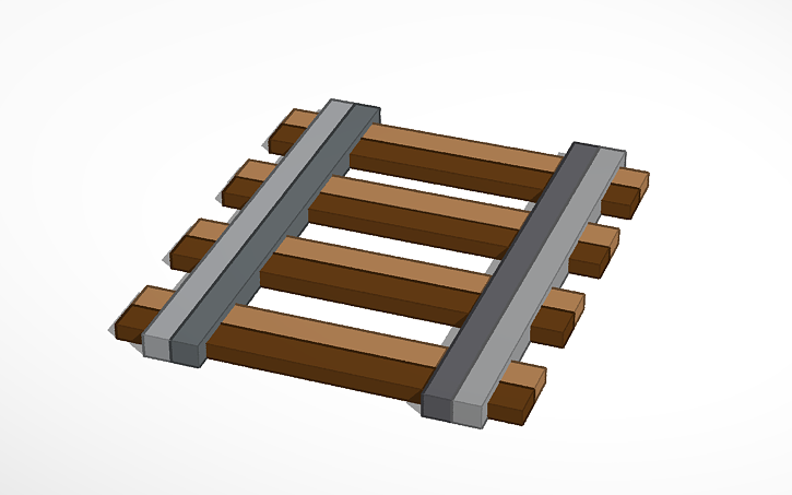 3D design MC Rail Track | Tinkercad