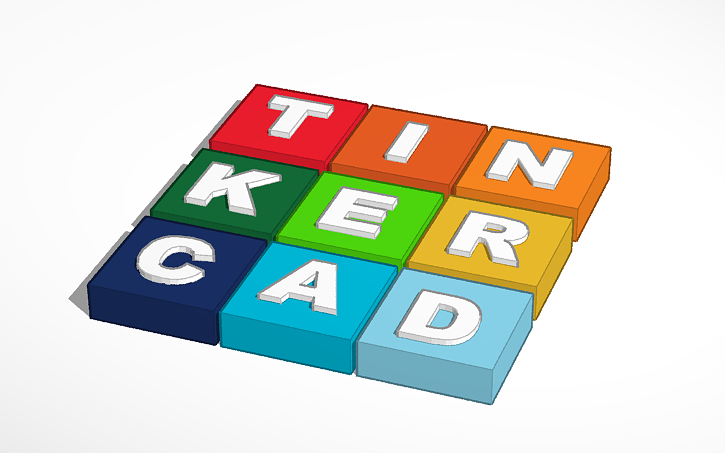 3D design Tinkercad Logo - Tinkercad