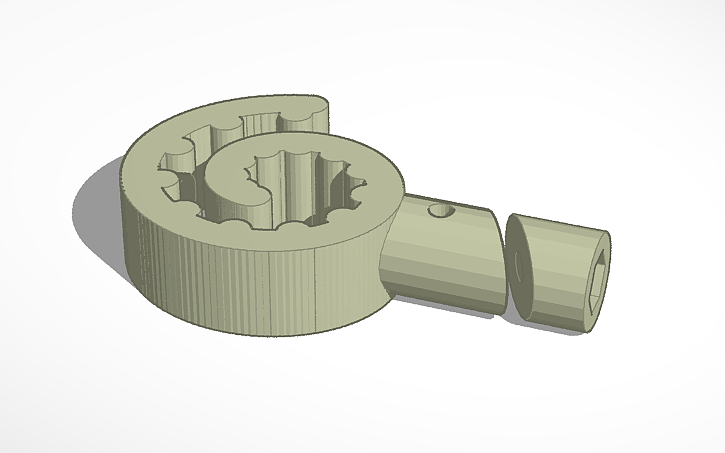 3D design Prop_hook - Tinkercad