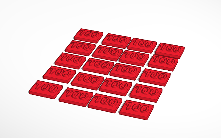 3D design lego money | Tinkercad