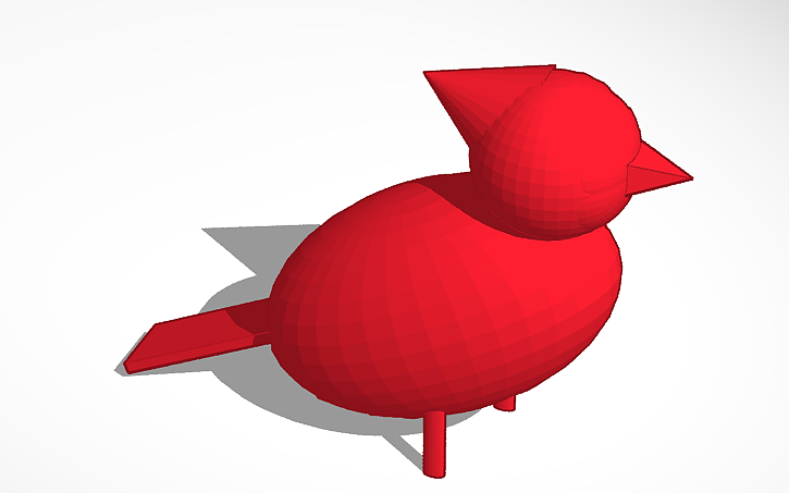 3D design Bird | Tinkercad