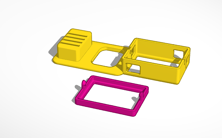 3D design GoPro Osmo Mobile Mount | Tinkercad