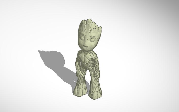 3D design Groot Standing kb | Tinkercad