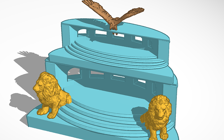 3D design Colosseum - Tinkercad