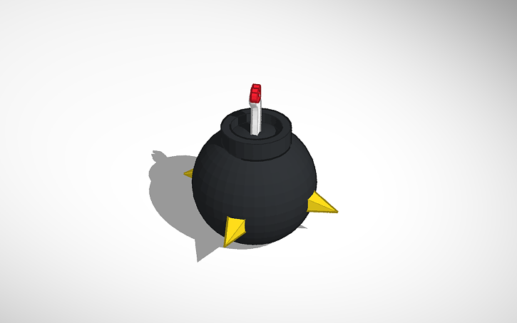 3D design lvl 3 bomb | Tinkercad