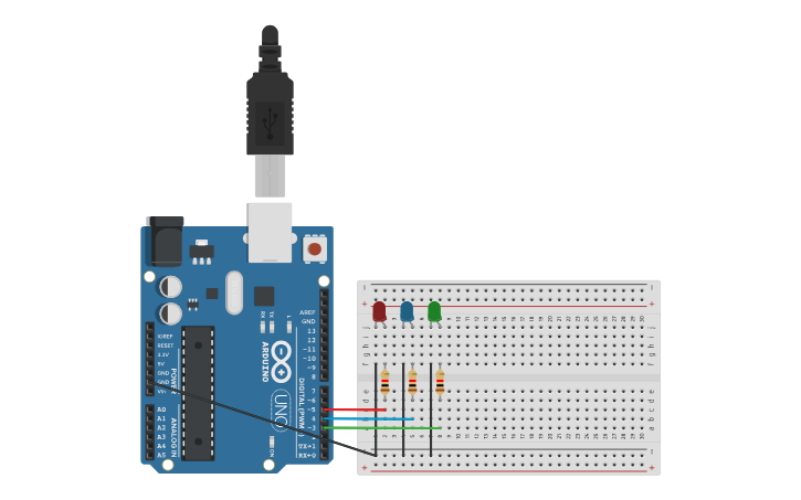 Circuit design MODULO 1_Tarefa_Curso Arduino - Tinkercad