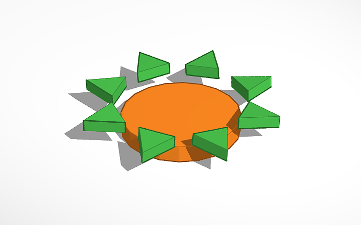 3D design Sun - Tinkercad