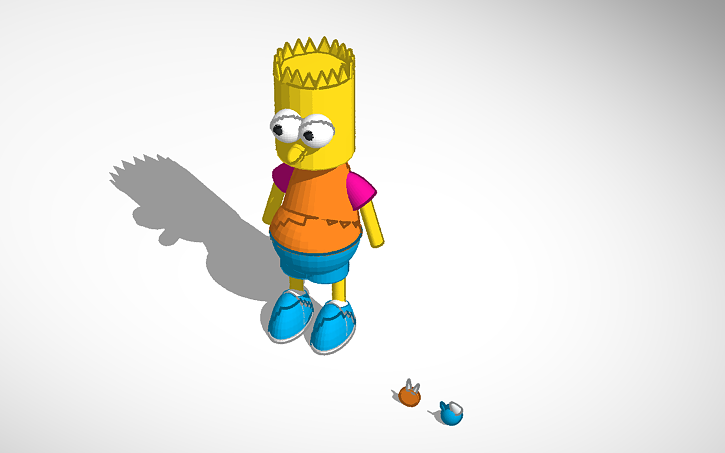 3D design Space Bart | Tinkercad
