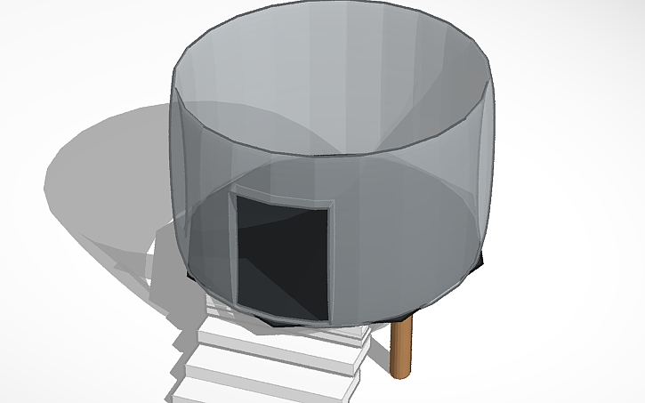 3D design Trampoline - Tinkercad