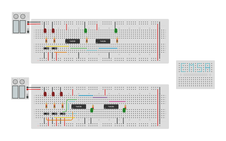 Circuit Design Portas Lógicas Xor Xnor Com 2 E 3 Entradas Emmanuel