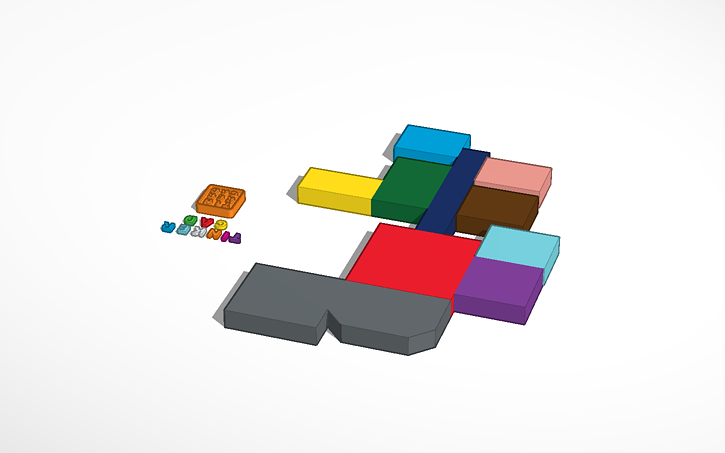 3d Design Floor Plan Tinkercad