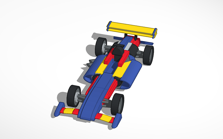 3d Design Copy Of Formula 1 Car Ferrari Formula1 Tinkercad