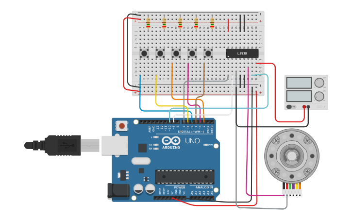 Circuit design Copy of HW1-solution2 - Tinkercad