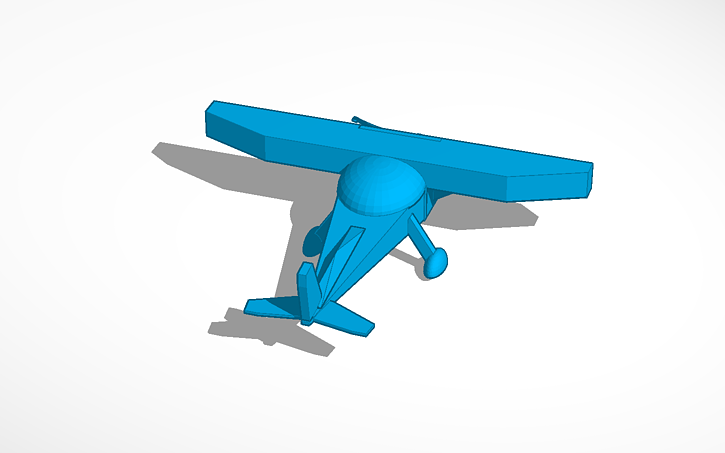 3D design Stunt plane - Tinkercad