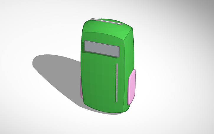 3D design Bag Pack - Tinkercad