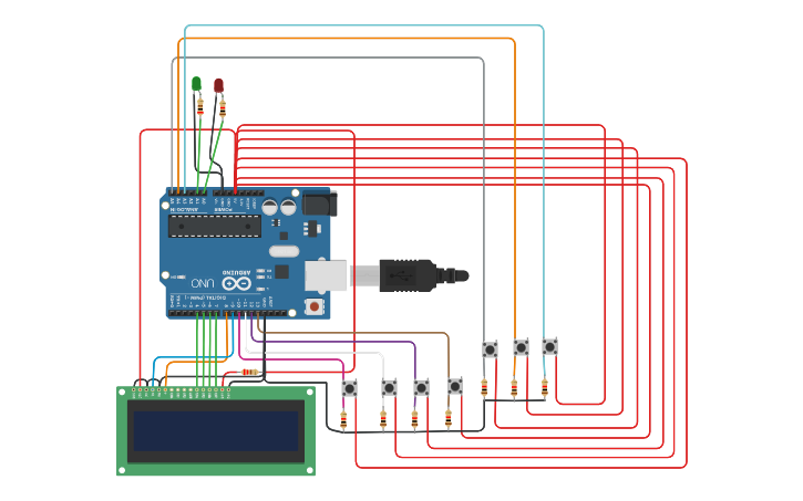 Circuit design CAB202 assignment - Tinkercad