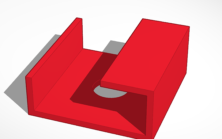 3D design 16MM LED HOLDER - Tinkercad