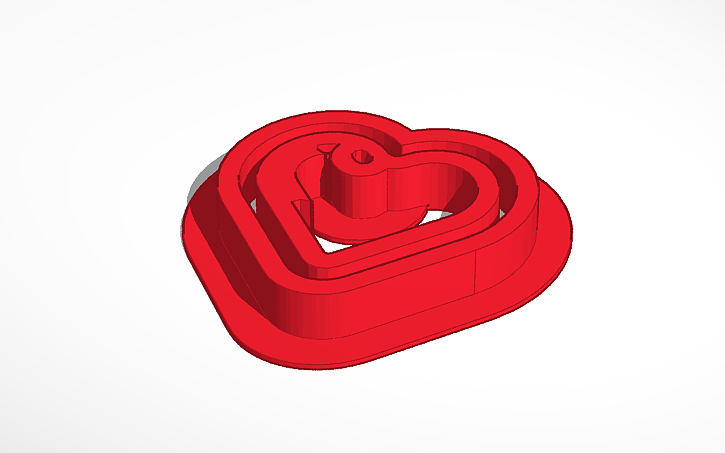 3D design Cookie Cutter Generator - Tinkercad