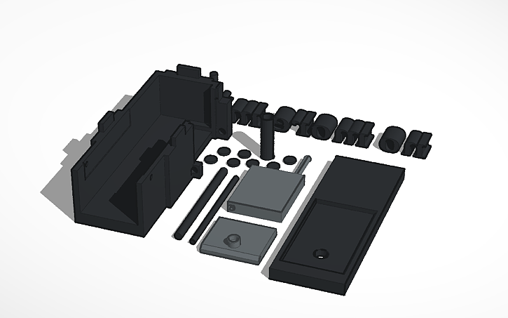 3D design mouse trap v.1 - Tinkercad