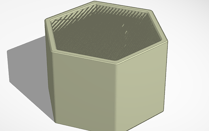 3D design Suspended hand - Tinkercad