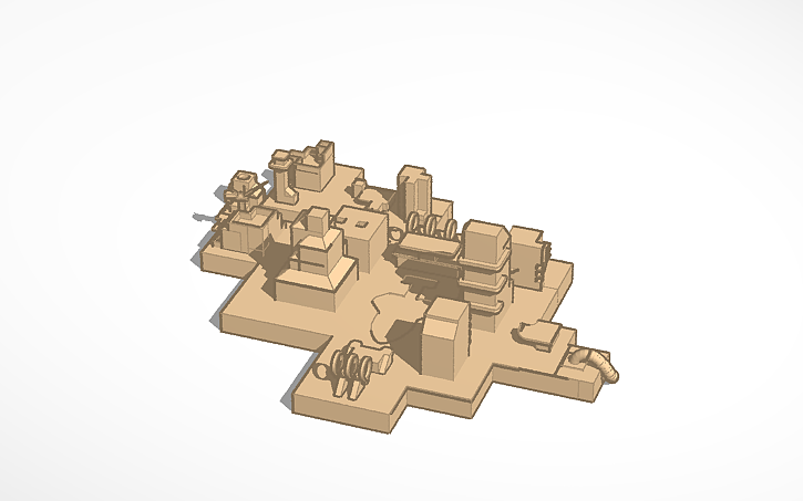 3D design Neo Tilted | Tinkercad