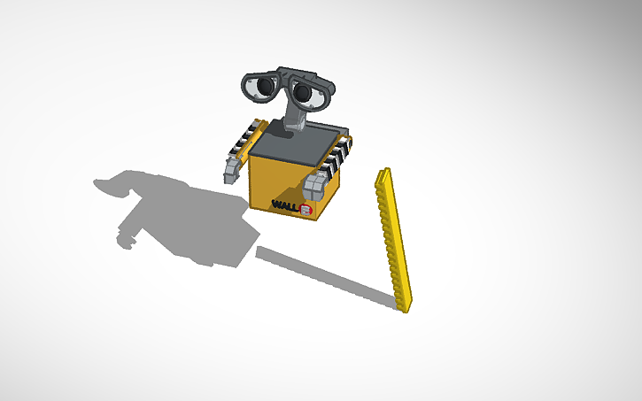 3D design Copy of wall-e | Tinkercad