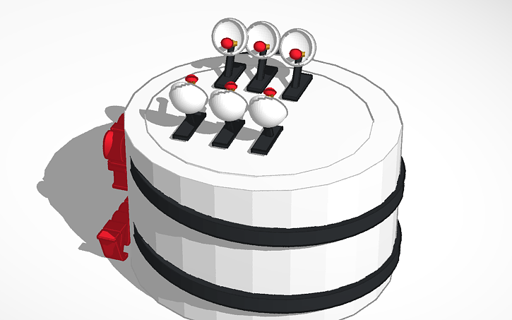 3D design izik igrushka - Tinkercad