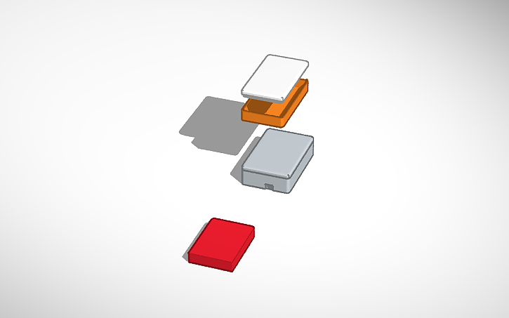 3D design Wifi-Module Box - Tinkercad