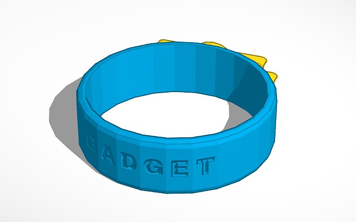 3D design Fallout Ring | Tinkercad