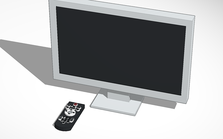 3D design TV - Tinkercad
