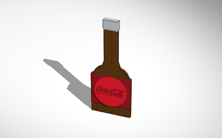 3D design coca-cola - Tinkercad