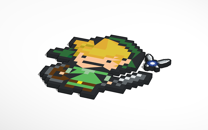 3d Design Legend Of Zelda Tinkercad