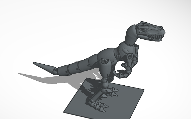 3D design Dinosaur | Tinkercad