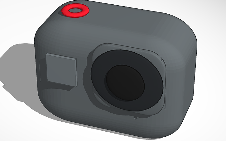 3D design Gopro 8 hero | Tinkercad