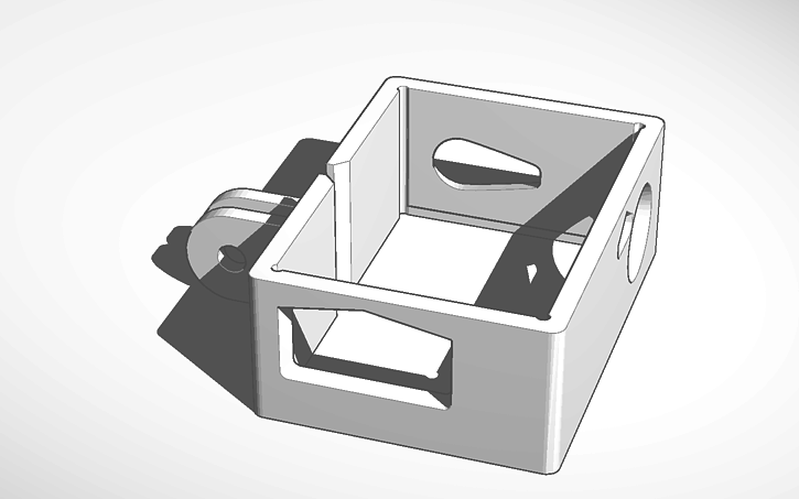 3D design EZ GoPro Mount | Tinkercad