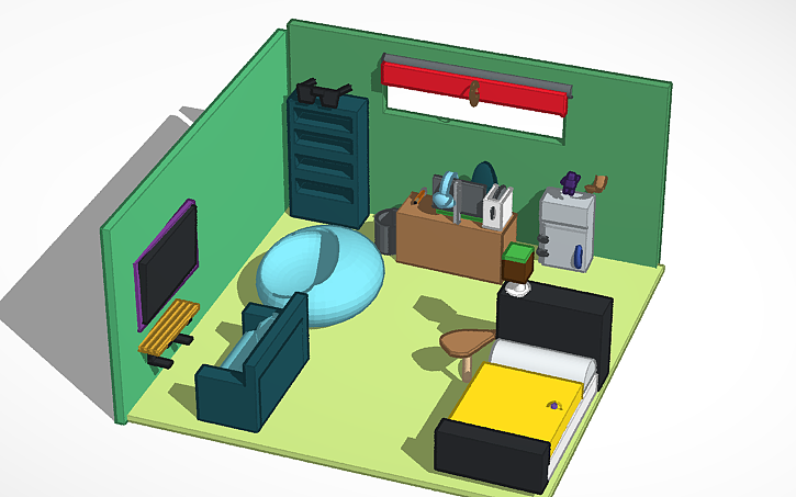 3D design Room - Tinkercad