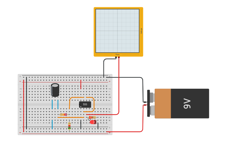 Circuit design ARCEO 1Hz timer +/- 2% | Tinkercad