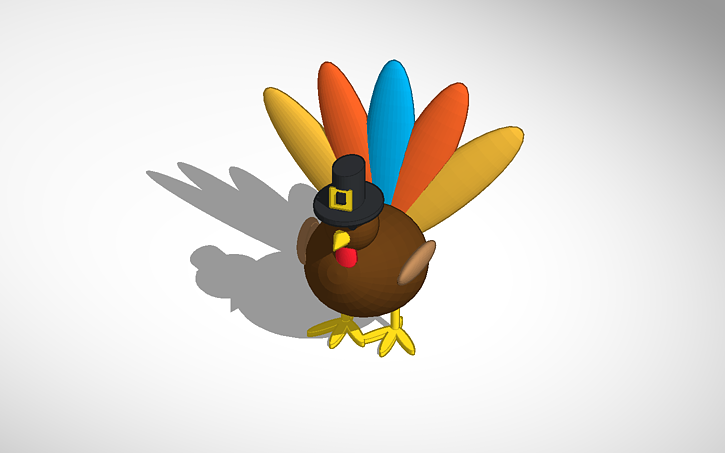 3D design Savage Turkey | Tinkercad