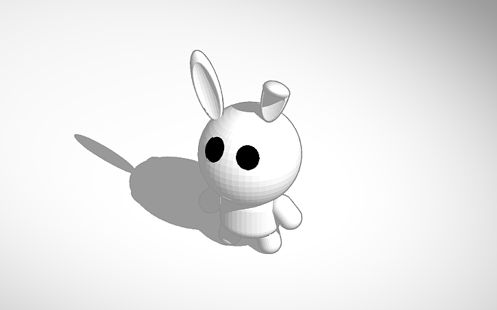 3D design Bunny!!! | Tinkercad