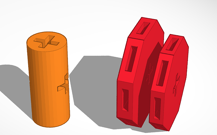 3D design CFK_I Connector PS | Tinkercad