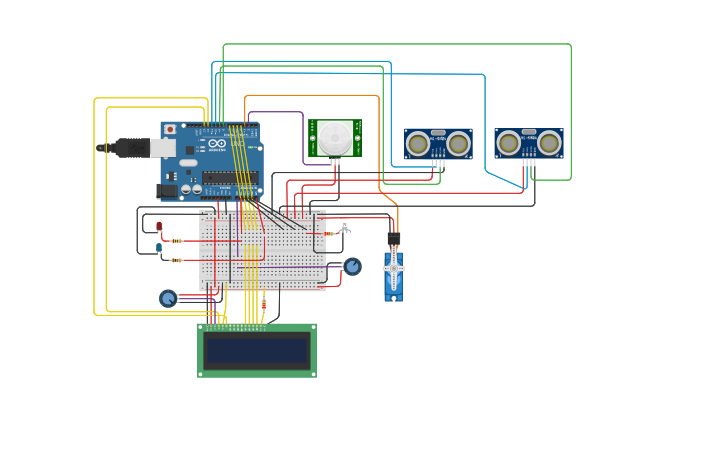 Circuit design Simulation | Tinkercad