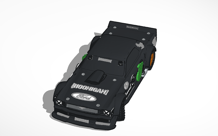 3D design ken block hoonicorn - Tinkercad