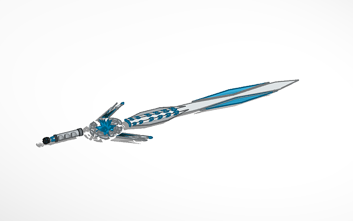3D design Hover sword collection [awakened(broadsword)] | Tinkercad